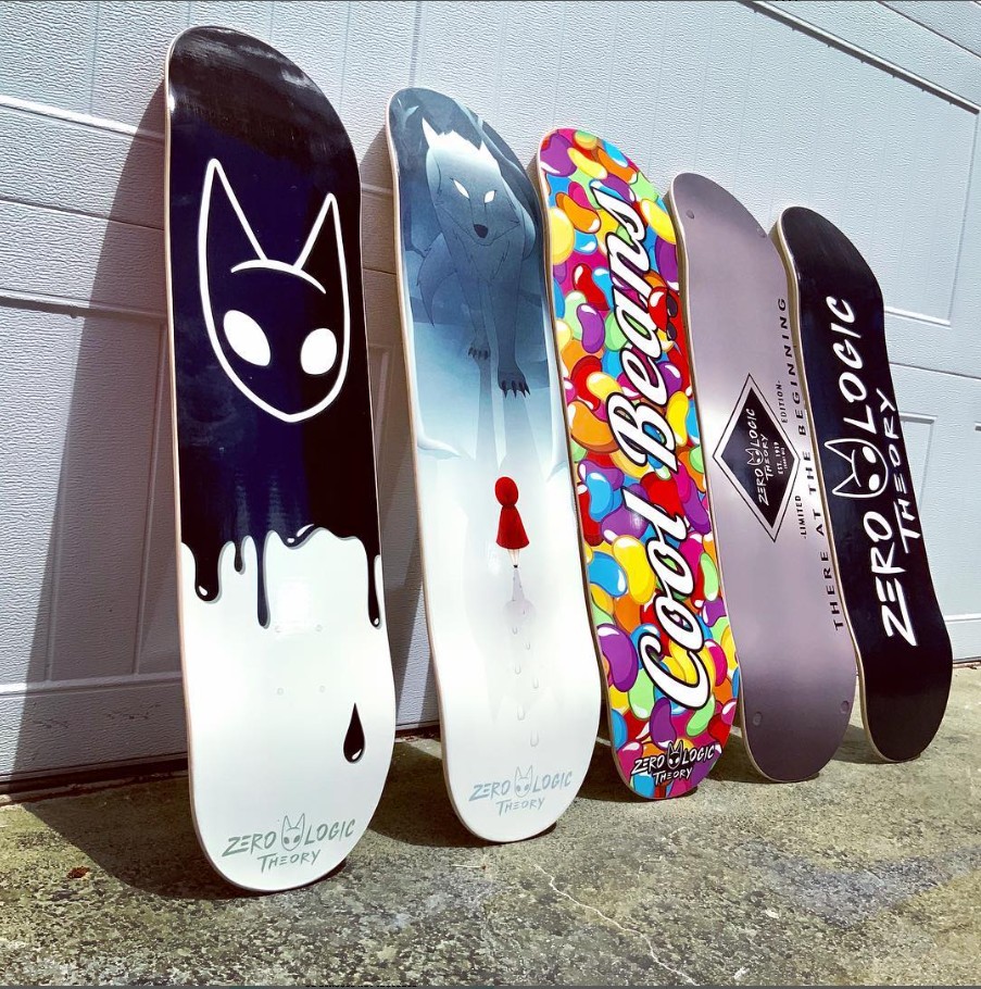 Skateboards – ZERO LOGIC THEORY